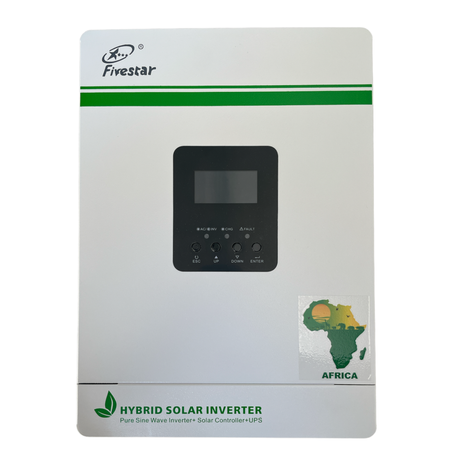 Five Star 5.5KVA, 5KW, PWM 48V Solar Hybrid Inverter - ShopDaily
